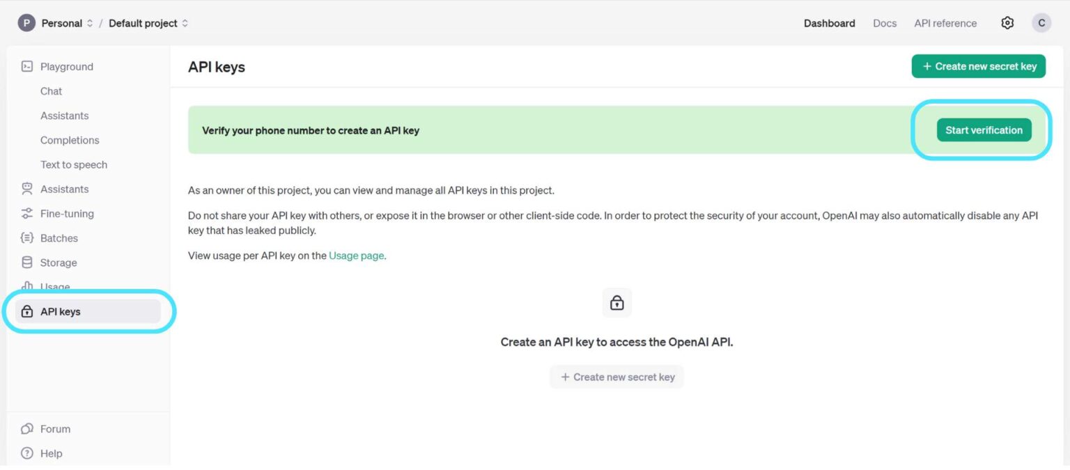 從零開始申請 OpenAI API Key | 操作教學 - Labs of Botsnova